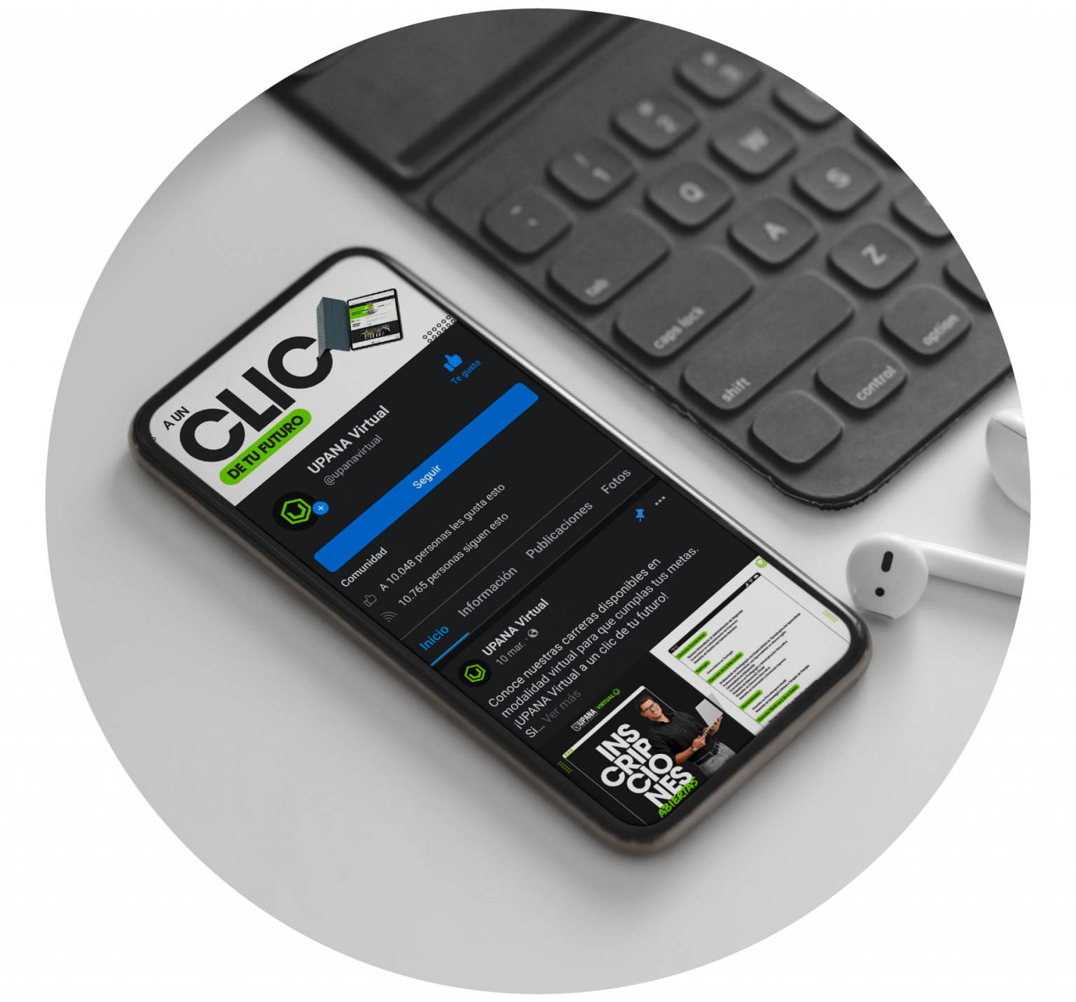 Inscribirme - UPANA VIRTUAL